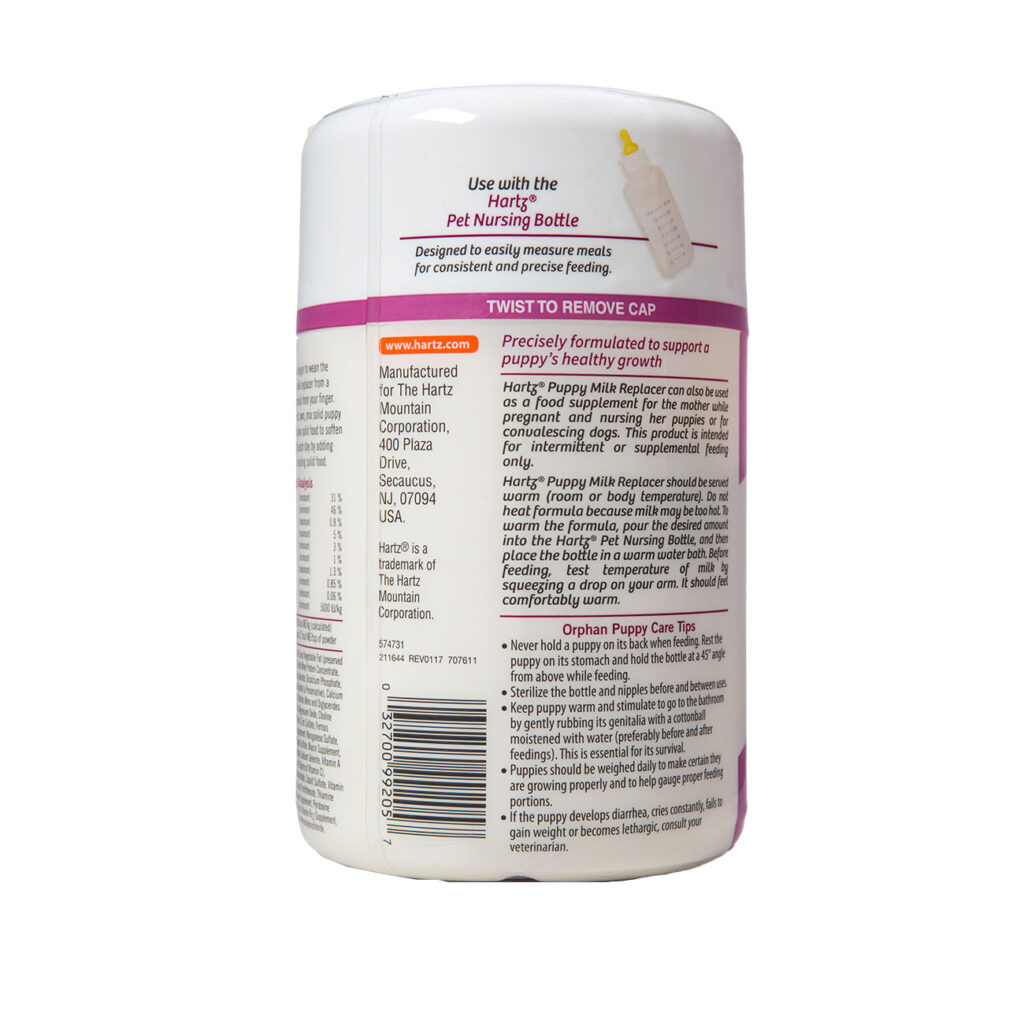 Hartz® Milk Replacer for Puppies Powdered Formula | Hartz