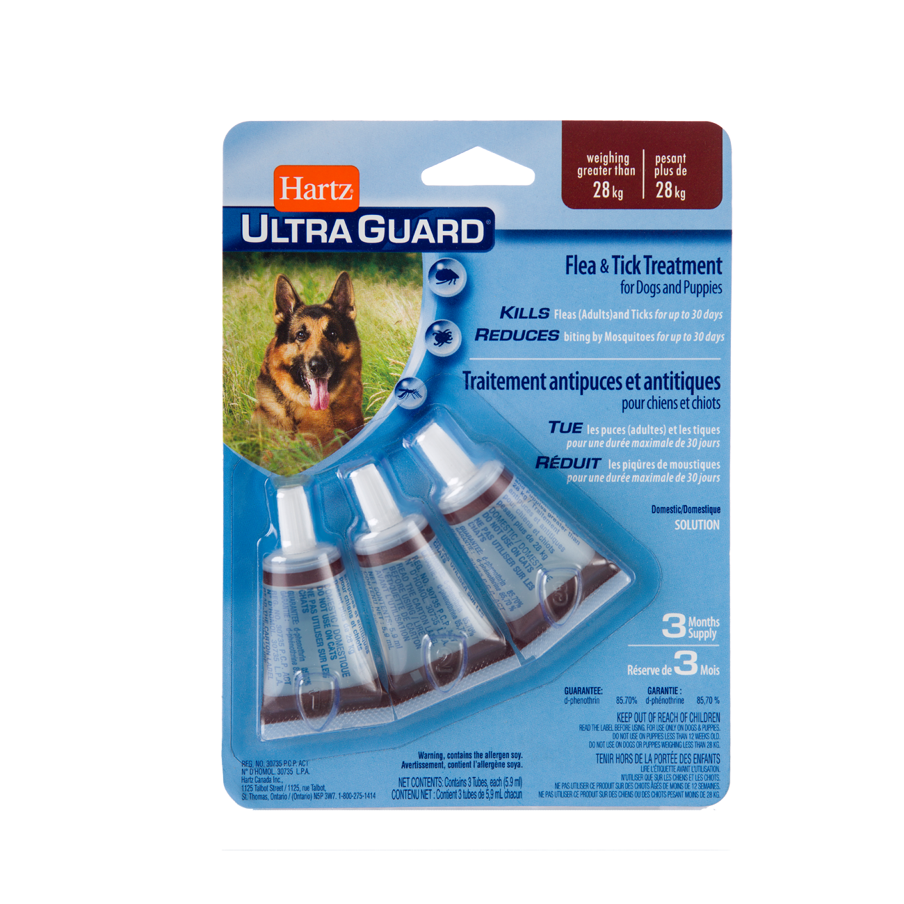Hartz® UltraGuard® Flea and Tick Treatment for Dogs and Puppies greater ...