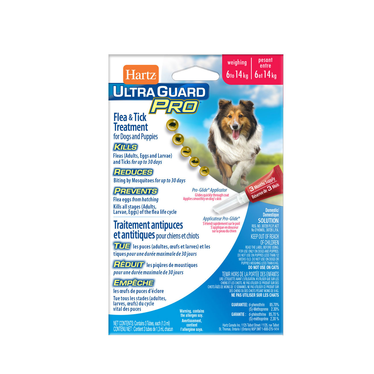Hartz® UltraGuard Pro® Flea & Tick Treatment for Dogs & Puppies - 6kg ...