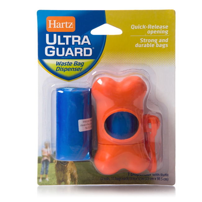 Hartz® UltraGuard® Waste Bag Dispenser - 30 Bags - Hartz