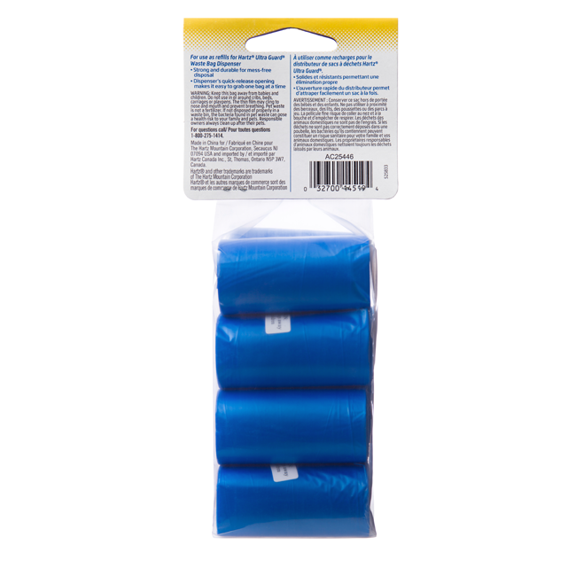 Hartz® UltraGuard® Waste Bag Dispenser Refills - 120 Bags | Hartz