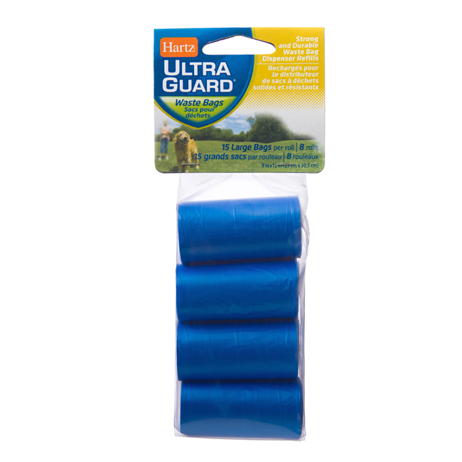 Hartz® UltraGuard® Waste Bag Dispenser Refills - 120 Bags | Hartz