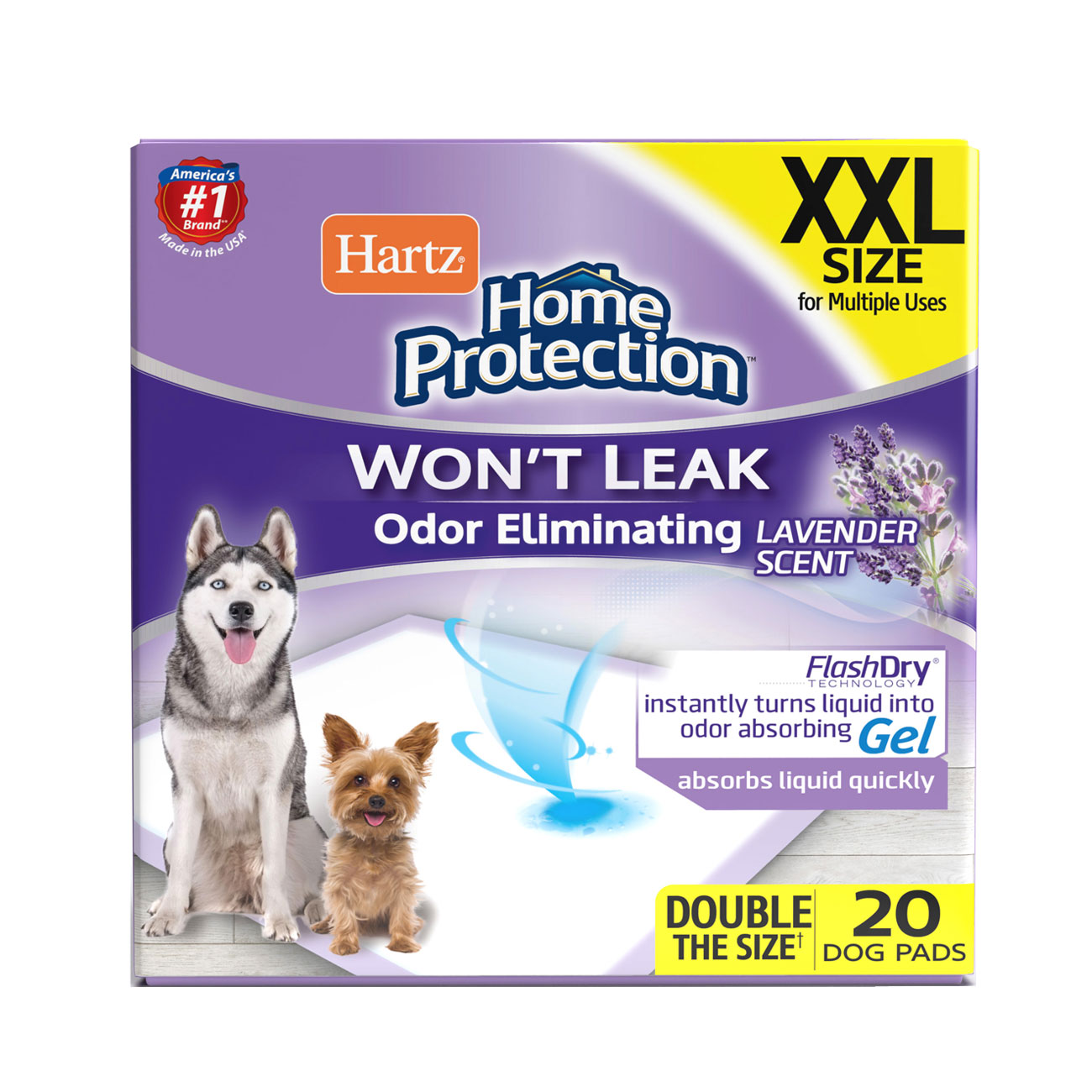 Hartz® Home Protection™ XXL Odor Eliminating Dog Pads 20 Count ...