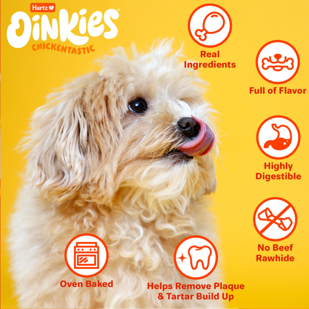 Hartz® Oinkies® Chickentastic™ Tender Bullies™ – 18 Pack | Hartz
