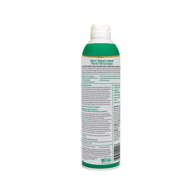 Hartz Nature's Shield Flea and Tick Cat Spray | Hartz