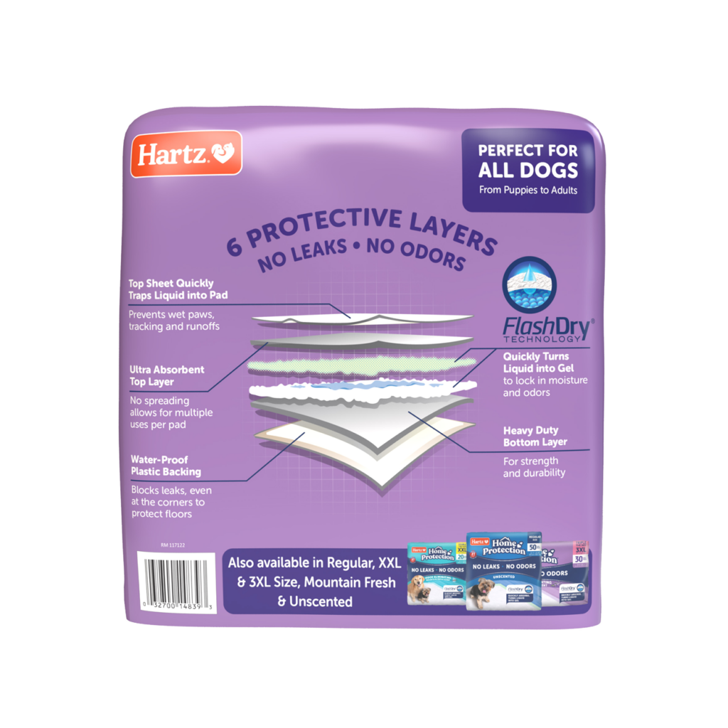 Hartz® Home Protection® XL Odor Eliminating Dog Pads 30 Count ...